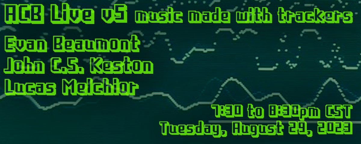 ACB Live Volume 5: Music Made with Trackers | AudioCookbook.org
